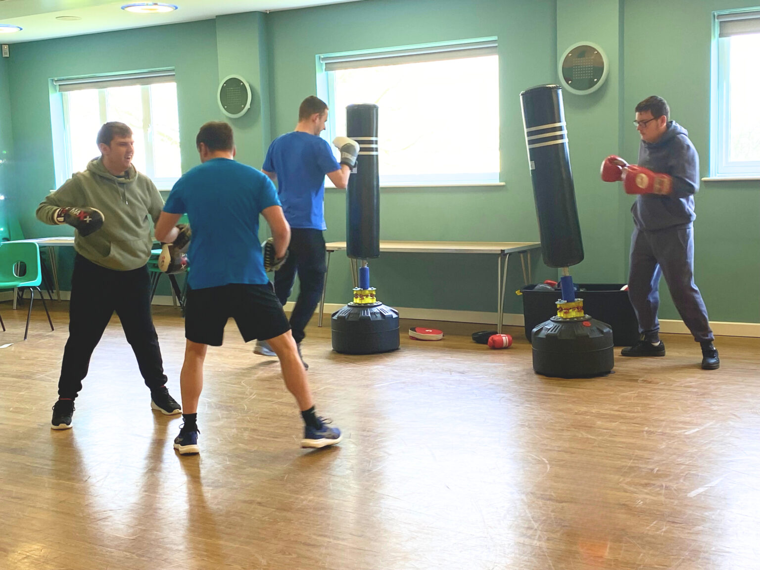 Non-Contact Boxing Sessions Our Active Community – Umbrella